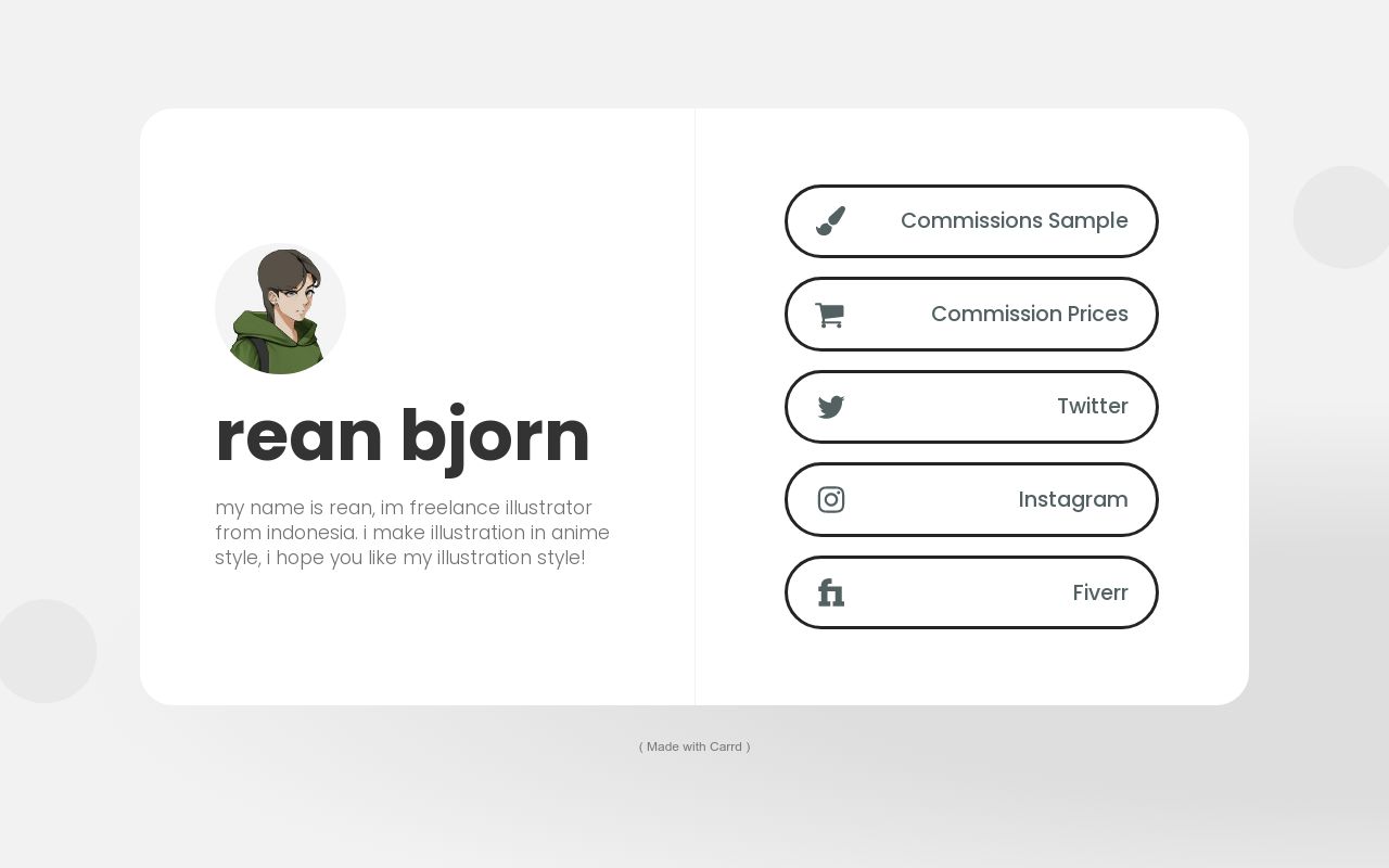 rean bjorn commission